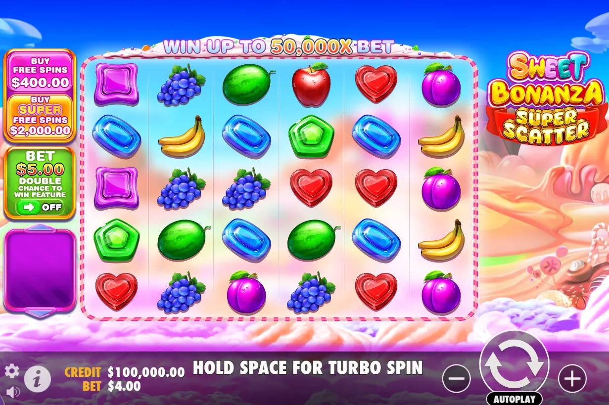 Sweet Bonanza Super Scatter Slot by Pragmatic Play | Play Demo for Free